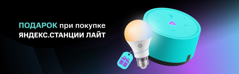 Подарок за покупку Яндекс.Станции Лайт