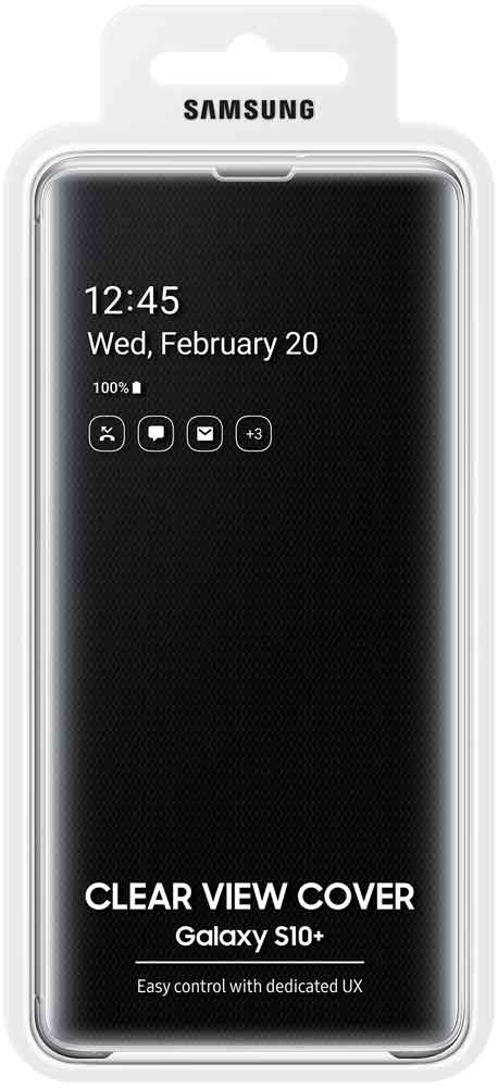 Чехол-книжка Samsung Galaxy S10 Plus EF-ZG975C Black купить через ...