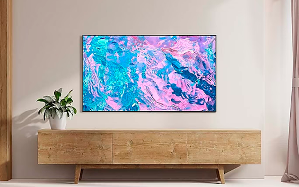 Телевизор Samsung 50" Crystal UHD 4K CU7100 Черный (UE50CU7100UXRU): купить по цене 44 990 ...